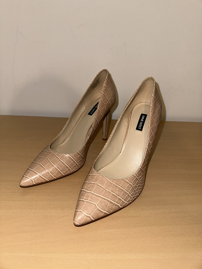 Nine West kroko nude salonke    NOVO