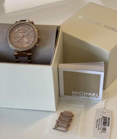Sat Michael Kors MK5896 Parker EXTRA STANJE