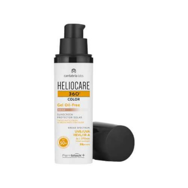 HELIOCARE 360 GEL OIL-FREE SPF50+ BEIGE 50ML