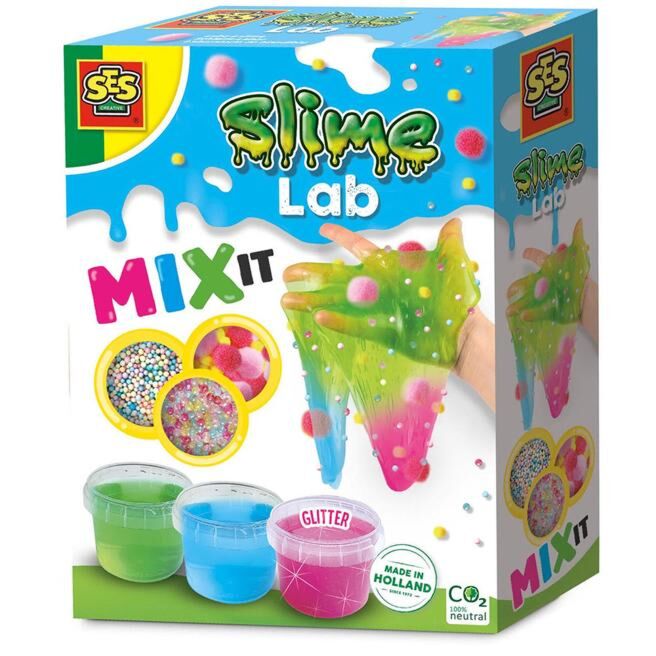 Ses Igračka Ses Creative Slajm lab mix it 3 x 120g