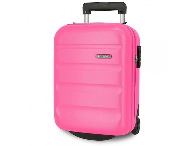 ABS Kofer za putovanja 40cm Flex pink Roll Road 58499