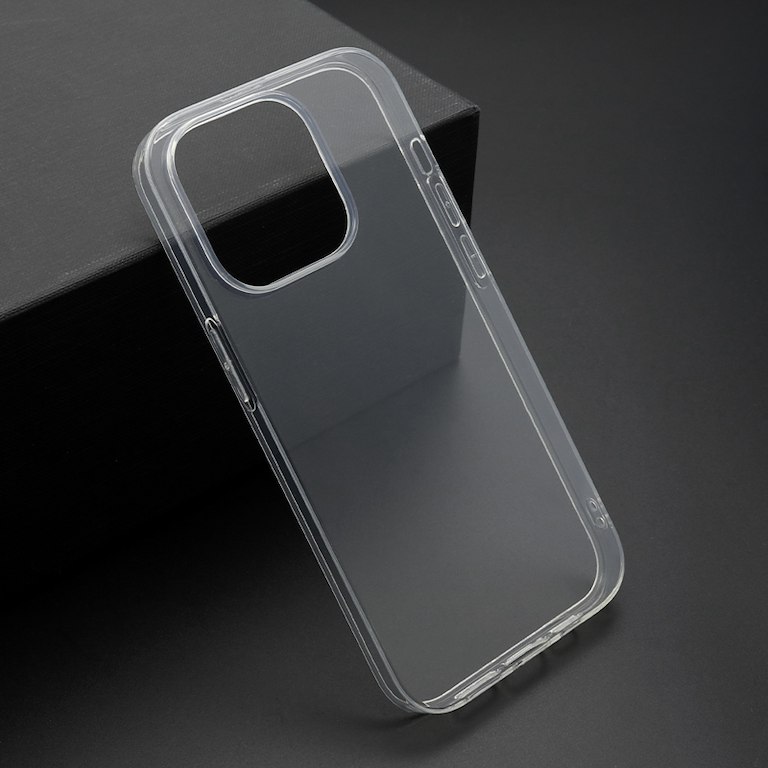 Futrola ULTRA TANKI PROTECT silikon za iPhone 14 Pro (6.1) providna (bela)