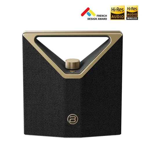 Bluetooth zvucnik BUGANi Brief Plus BS12304 crno-zlatni