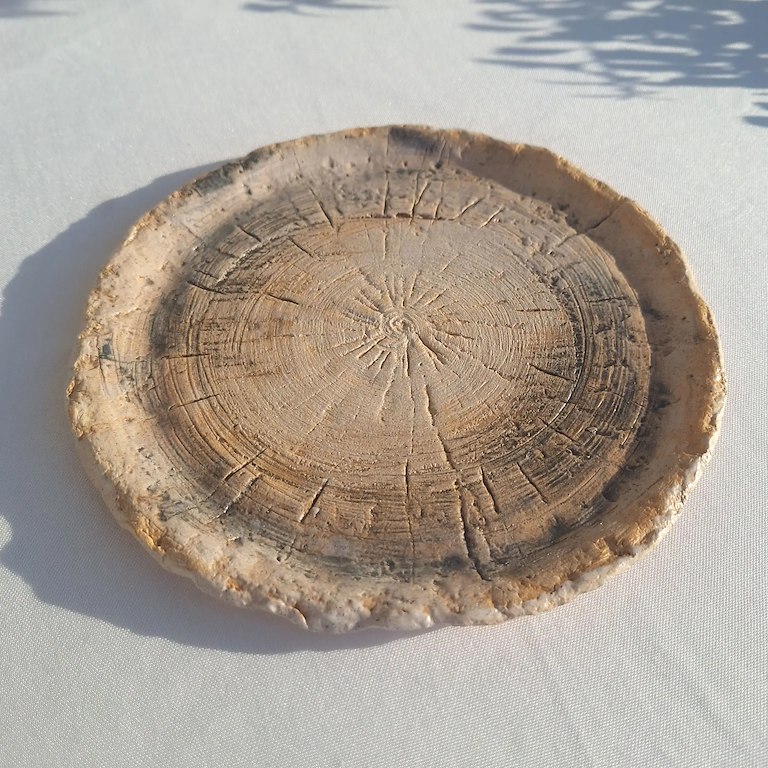 Keramički tanjir Natur