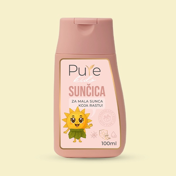 SUNČICA KREMA ZA SUNČANJE ZA DECU SPF 50+ PURE 100ML