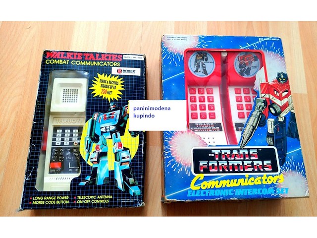 YUGO TRANSFORMERS LOT IGRAČAKA U KUTIJI EX YU