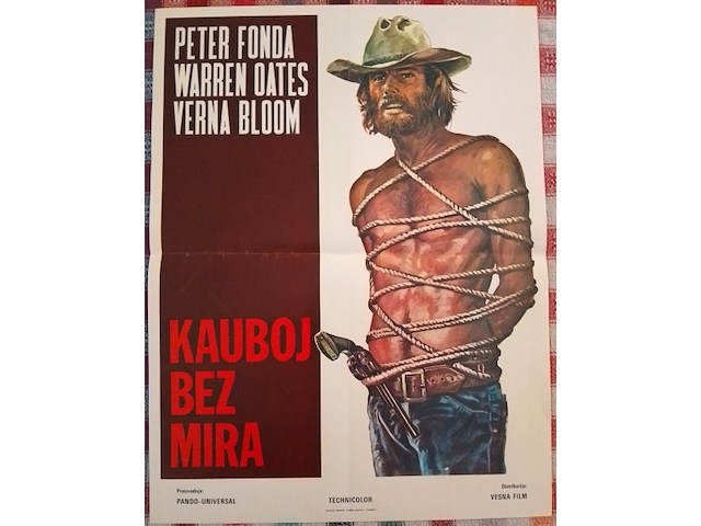 plakat KAUBOJ BEZ MIRA (Peter Fonda)