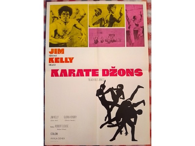 plakat KARATE DŽONS