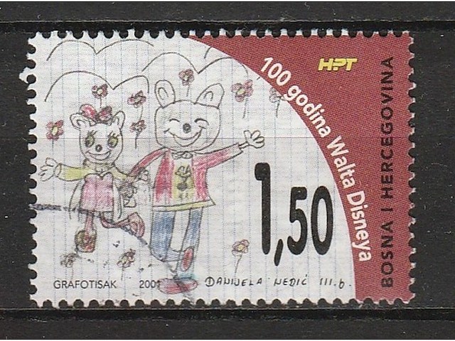 BiH (HP Mostar) - 2001 - Walt Disney, Dizni