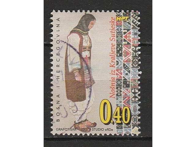 BiH (HP Mostar) - 2000 - Nošnja iz Kraljeve Sutjeske