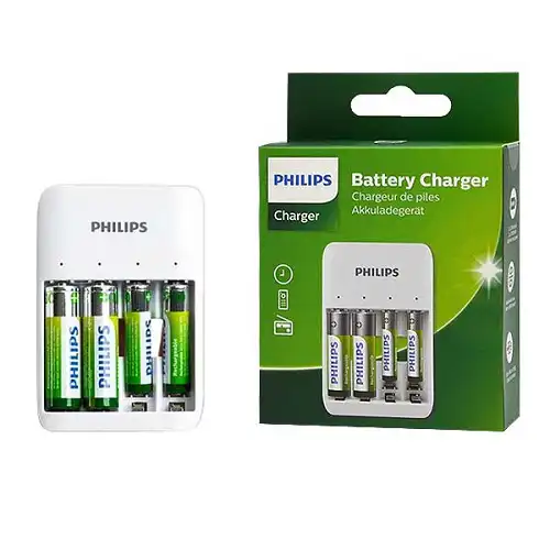 Philips punjač baterija AAAAA na USB 4 porta