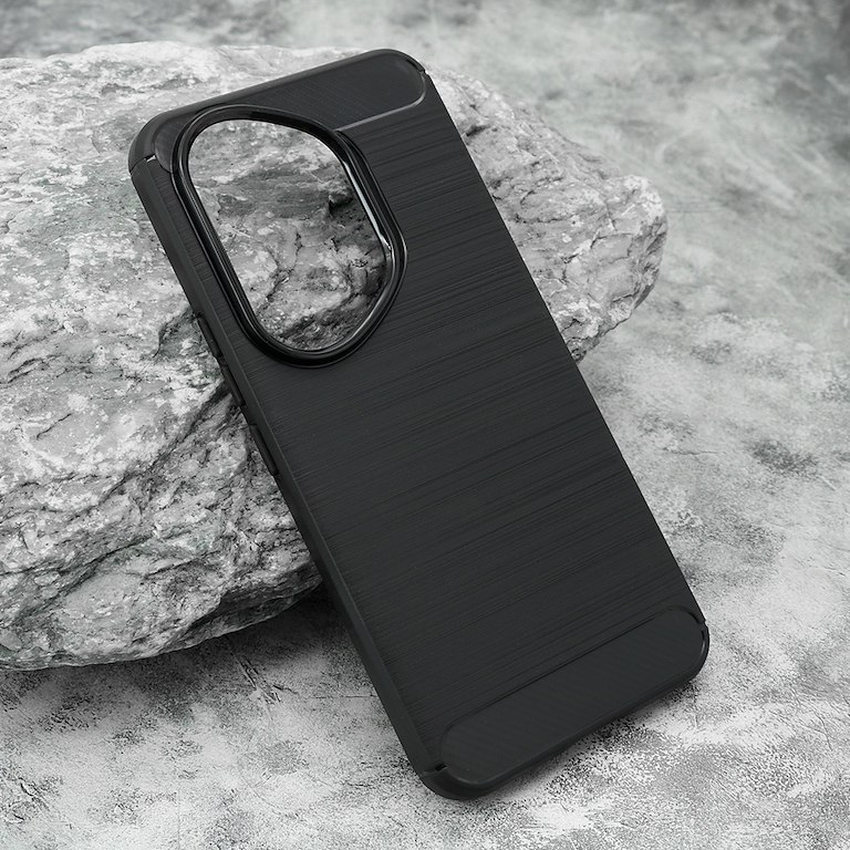 Maska silikon BRUSHED za Honor 400 Pro crna