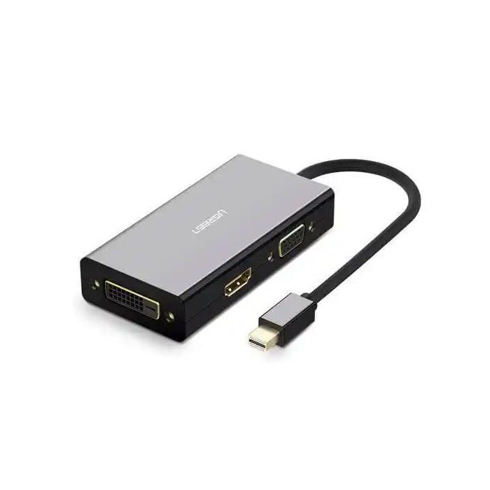 Adapter konverter Mini DP - HDMI/VGA/DVI MD114 Ugreen