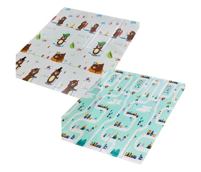BBO SKLOPIVA PODLOGA ZA IGRU OD PENE – Happy Bear (180x200x1cm)