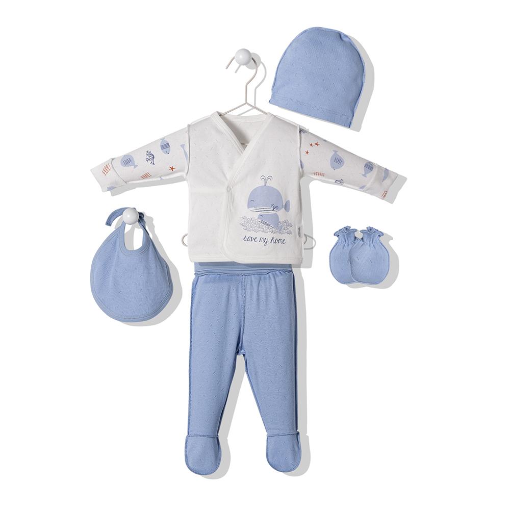 Bebetto set za bebe dečake plava Z815