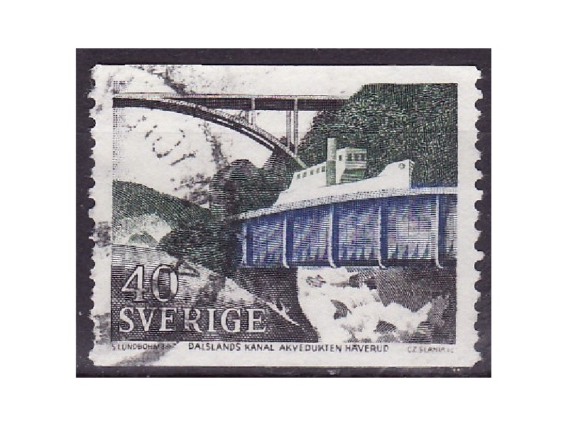 Švedska - most - brod