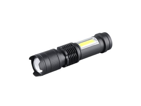 BATERIJSKA LAMPA PL6701 3W XPE + 1W COB PUNJIVA 400MAH PROSTO