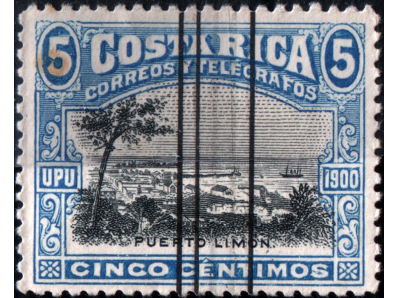 kt666e 01.jan1901 CostaRica Mi41(-o-)1od10