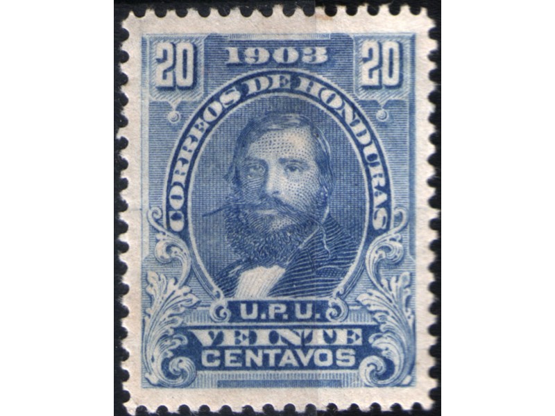 kt668o 01.jan1903 Honduras Mi98 I * 1od8