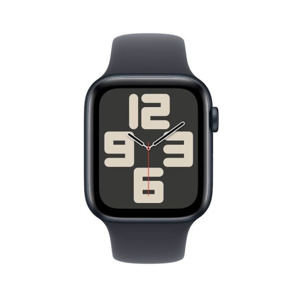 APPLE Pametni sat SE 2024 40mm GPS Midnight Case/Midnight sport band, S/M