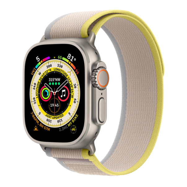 Narukvica za Apple Watch Ultra Trail Loop yellow beige 42/ 44/ 45/ 49 mm