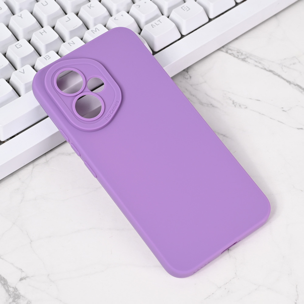 Maska za Honor 400 Silikon Pro Camera ljubičasta