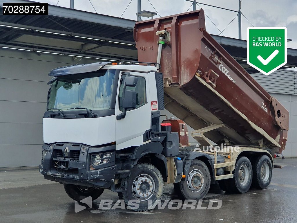 Renault K 440 8X4 18m3 Retarder Big-Axle Steelsuspension Automatic Euro kiper