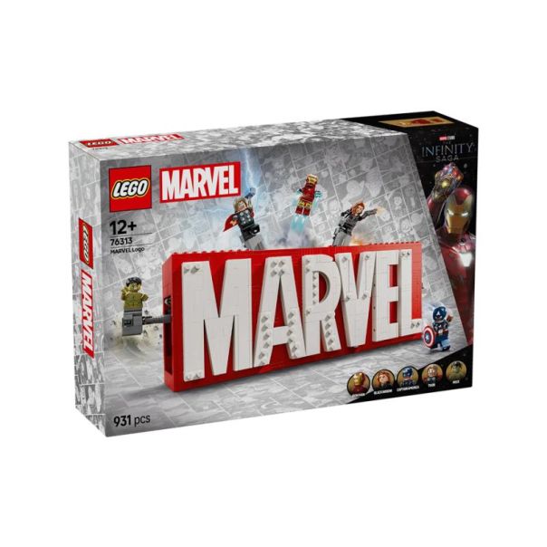 LEGO 76313 MARVEL logo i mini-figure