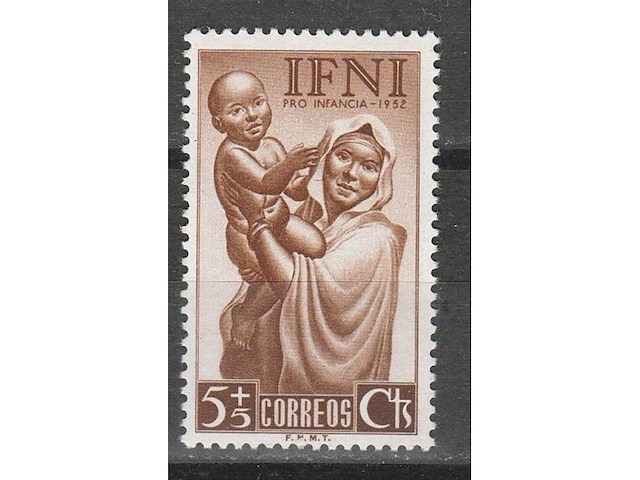 Ifni - Pro-Children 1952 - MNH