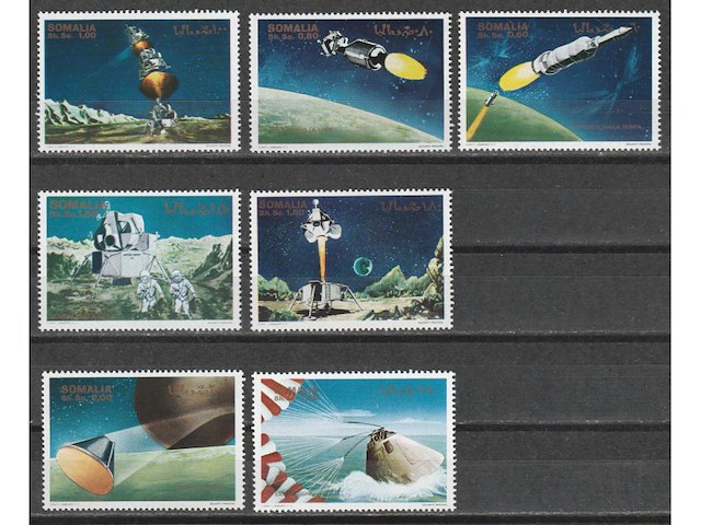 Somalia - 1970 - First Manned Moon Landing  - MNH
