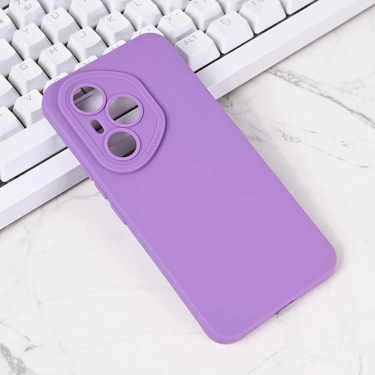 Zastitna maska (futrola) Silikon Pro Camera - Huawei Honor 400 Pro ljubicasta