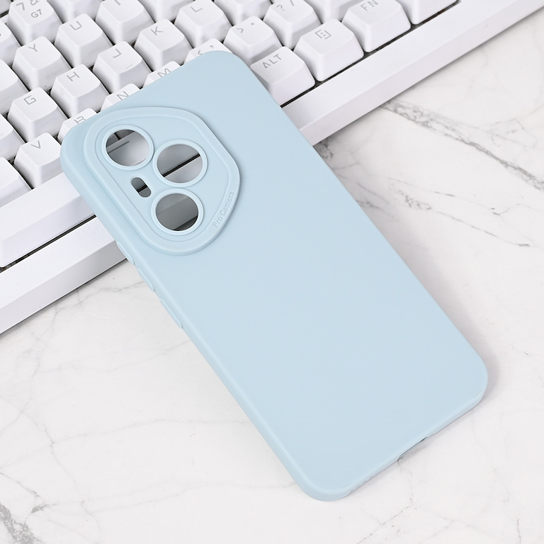 Zastitna maska (futrola) Silikon Pro Camera - Huawei Honor 400 Pro svetlo plava