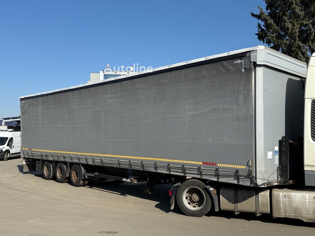 Kögel S24-1 MEGA/lowdeck poluprikolica sa kliznom ceradom
