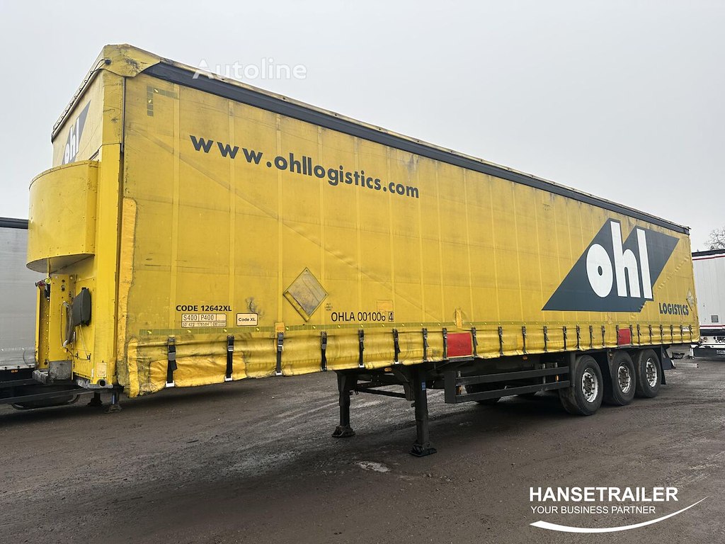 Schmitz Cargobull SCS 24 poluprikolica sa kliznom ceradom