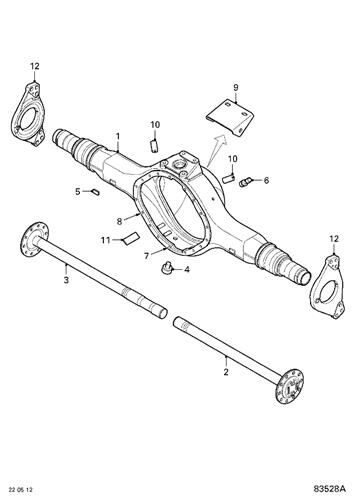 1363850 ležaj za DAF XF 105 kamiona