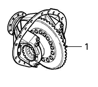1628120 diferencijal za DAF Serie XF105.XXX kamiona