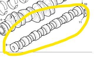 1687747 bregasta osovina za DAF Serie XF105.XXX kamiona