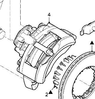 1658010 stezaljka kočnice za DAF XF 105 kamiona