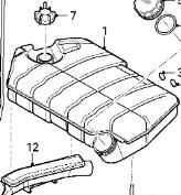1626237 ekspanziona posuda za DAF XF 105 kamiona