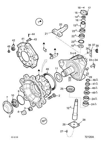 1391615 glavčina za DAF Serie LF55.XXX desde 06 kamiona