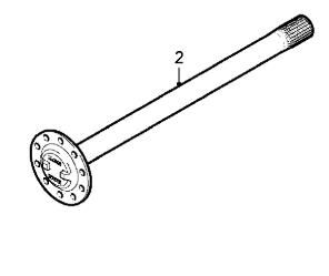 1363850 kardansko vratilo za DAF XF 105 kamiona