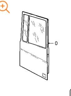 1676218 vrata za DAF XF 105 kamiona