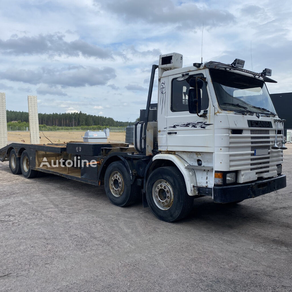 Scania R142H 8X2, 1984 autotransporter