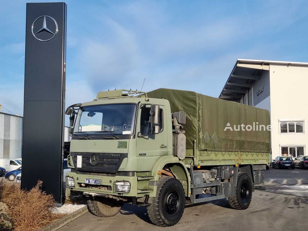 Mercedes-Benz Axor 1829 A 4x4 Pritsche/Plane 10 Stück kamion s ceradom