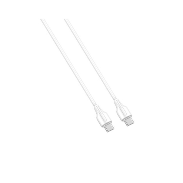 Kabel LDNIO LC122-C Type-C na Type-C beli 2m
