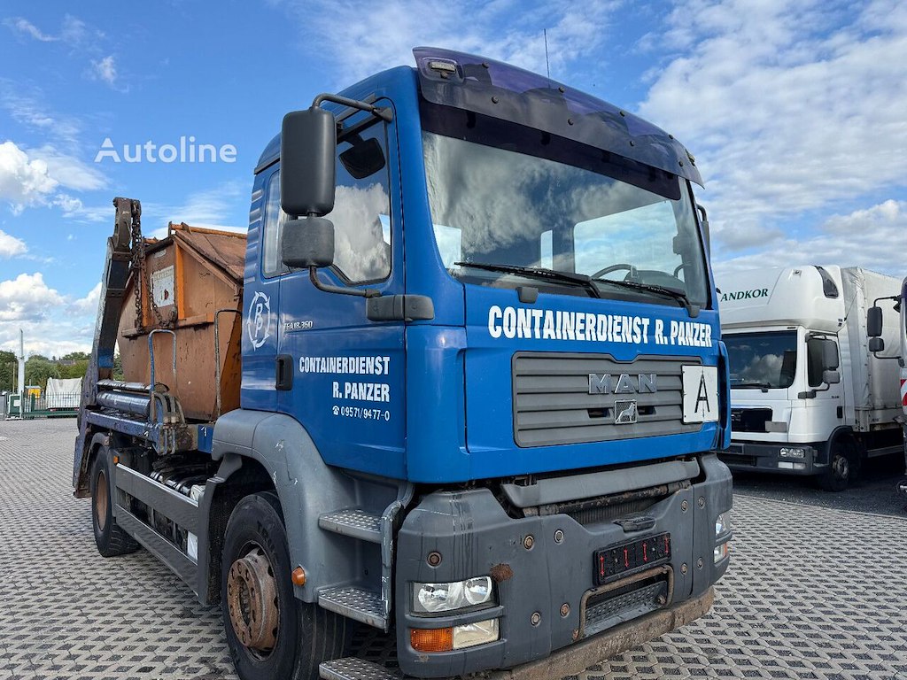 MAN TGA 18,360 kamion autopodizač kontejnera