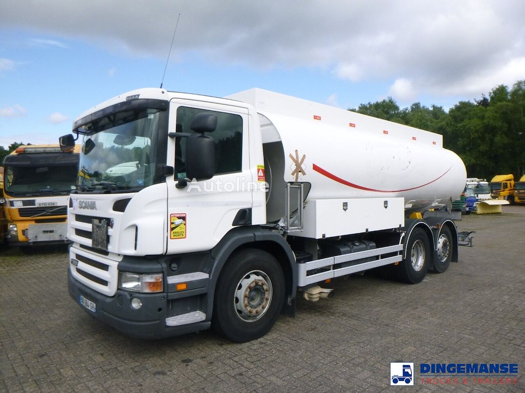 Scania P 320 DB 6X2 fuel tank 18.8 m3 / 5 comp autocisterna za gorivo