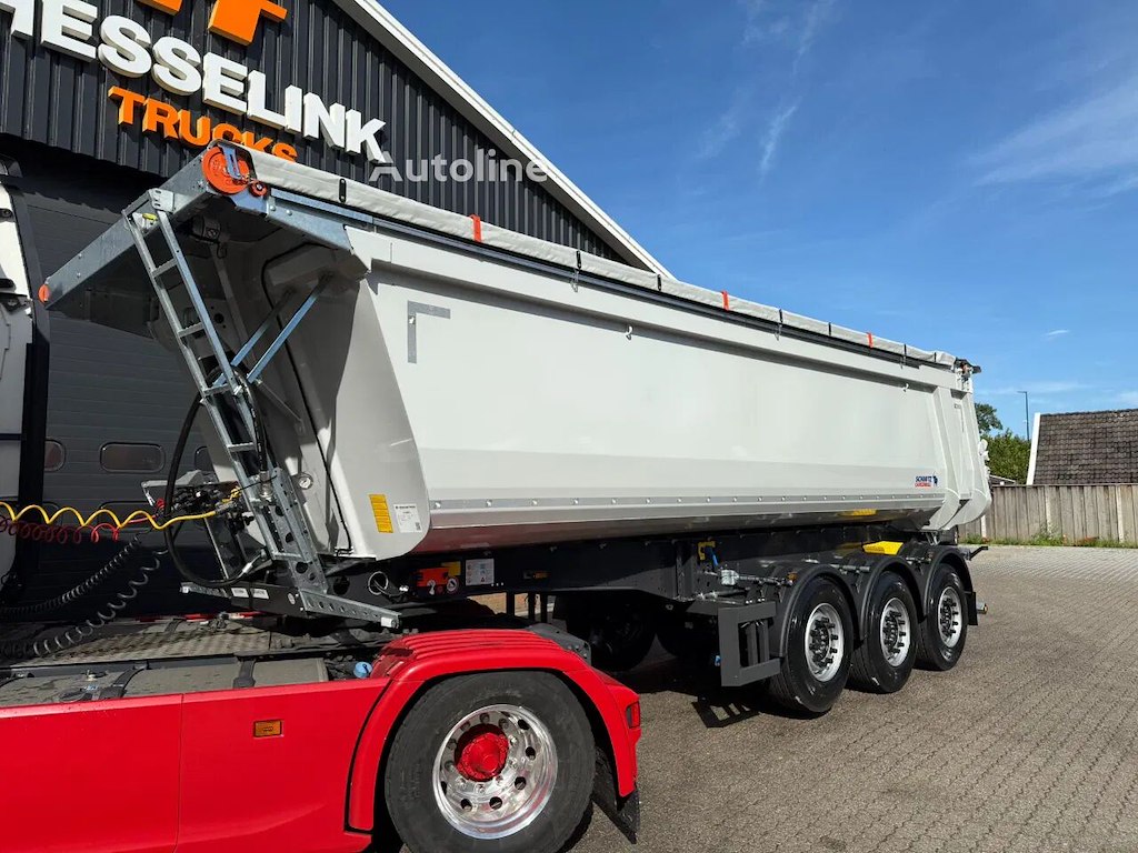 Nova Schmitz Cargobull SKI 24 SL 28m3 Stalen kipper Liftas Automatisch zeil, Nieuw! poluprikolica kipera