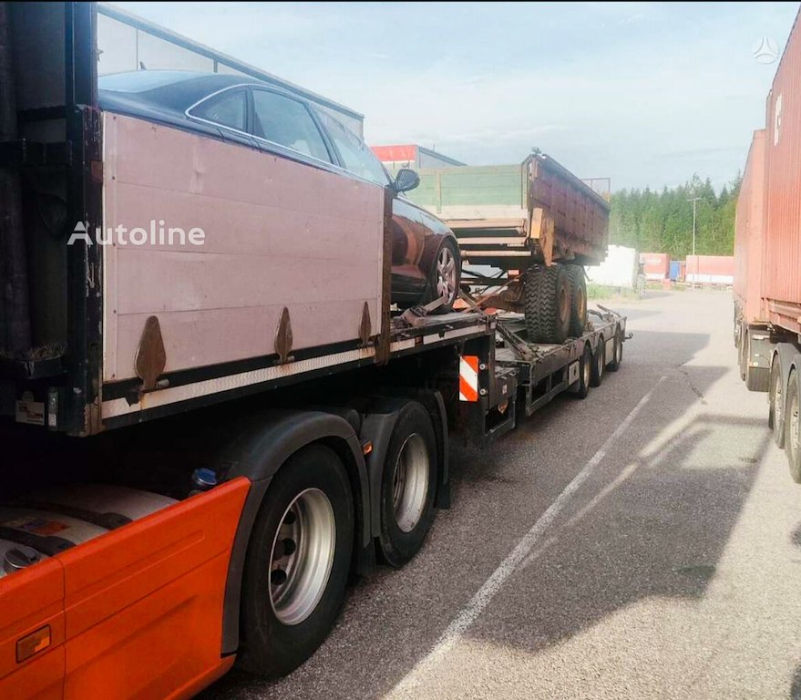 Broshuis poluprikolica sa niskom platformom