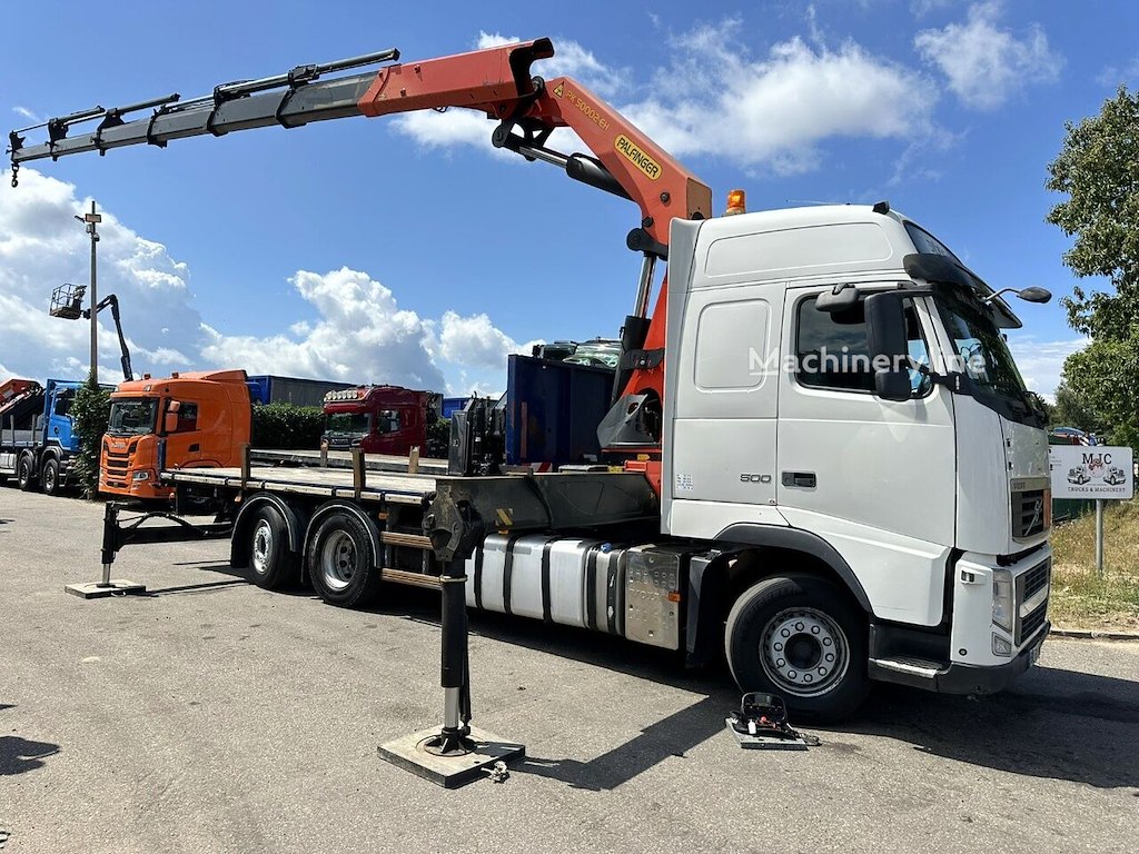 Volvo FH 500 6X2 + CRANE PALFINGER PK50002 E 6x - RETARDER - PLATFORM autodizalica